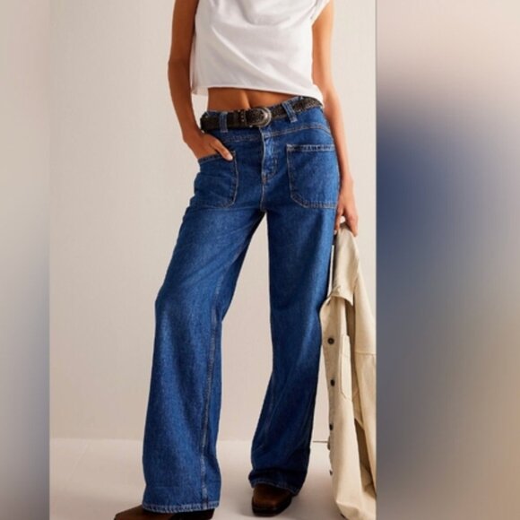 We The Free | Jeans | Free People We The Free Palmer Cuffed Uncuffed ...